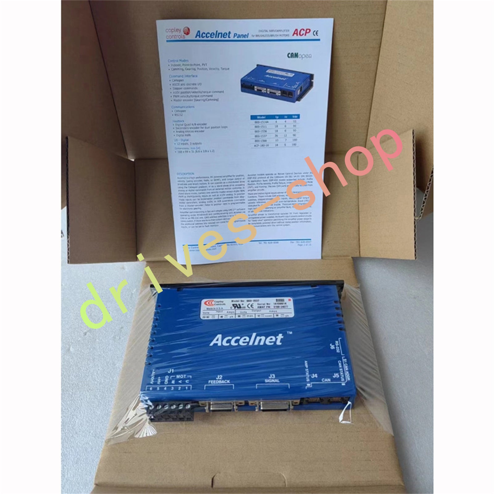 New Copley Controls 800-1579D Accelnet AMAT Applied Materials ...