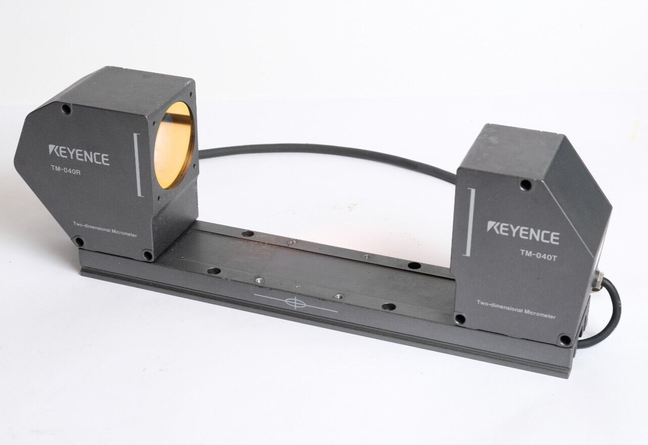 New Keyence TM-040 High-Speed 2D Optical Micrometer Head Via DHL One Y ...